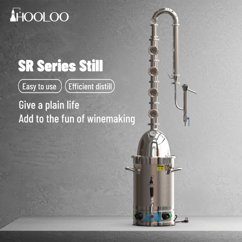 SR Series Stainless Steel Multifunctional Column Distiller