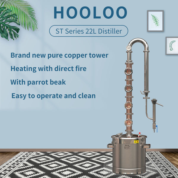 HOOLOO ST Copper Column Series Distiller